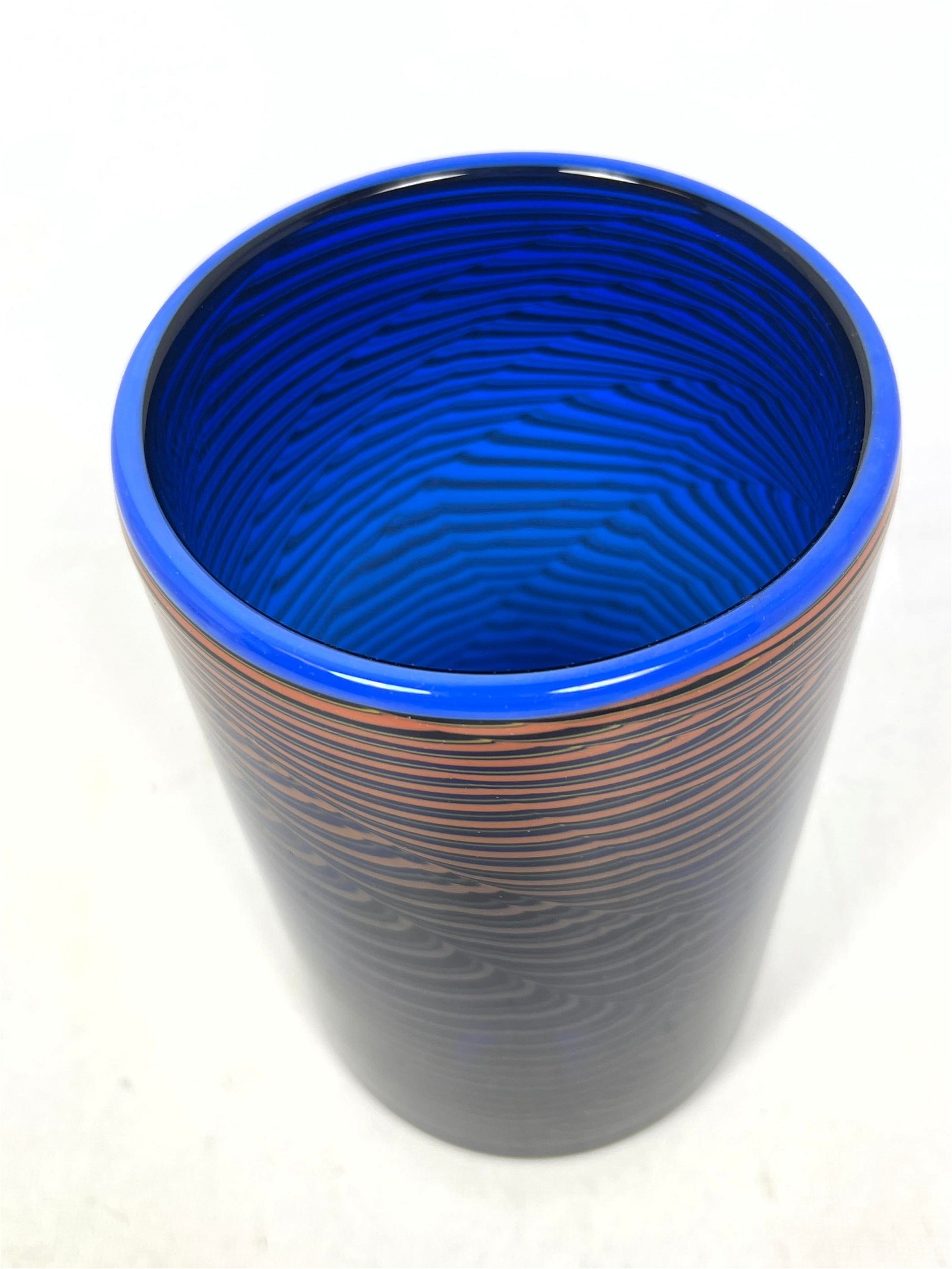 Mark Matthews | Mark Matthews Studio Art Glass Vase (18) | MutualArt