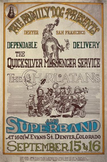 George Hunter | The Family Dog presents Quicksilver Messenger Service ...