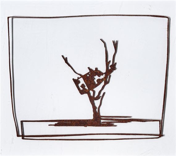 John Kelly | Cow up a Tree | MutualArt