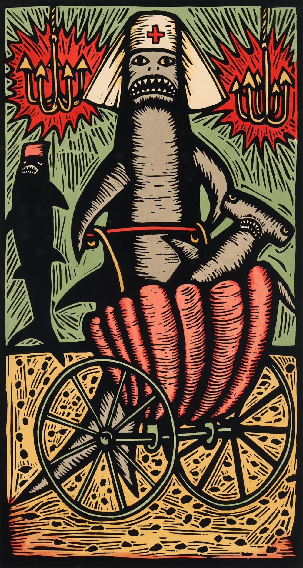 Bruce Goold | “Currawongs” (1980) | MutualArt