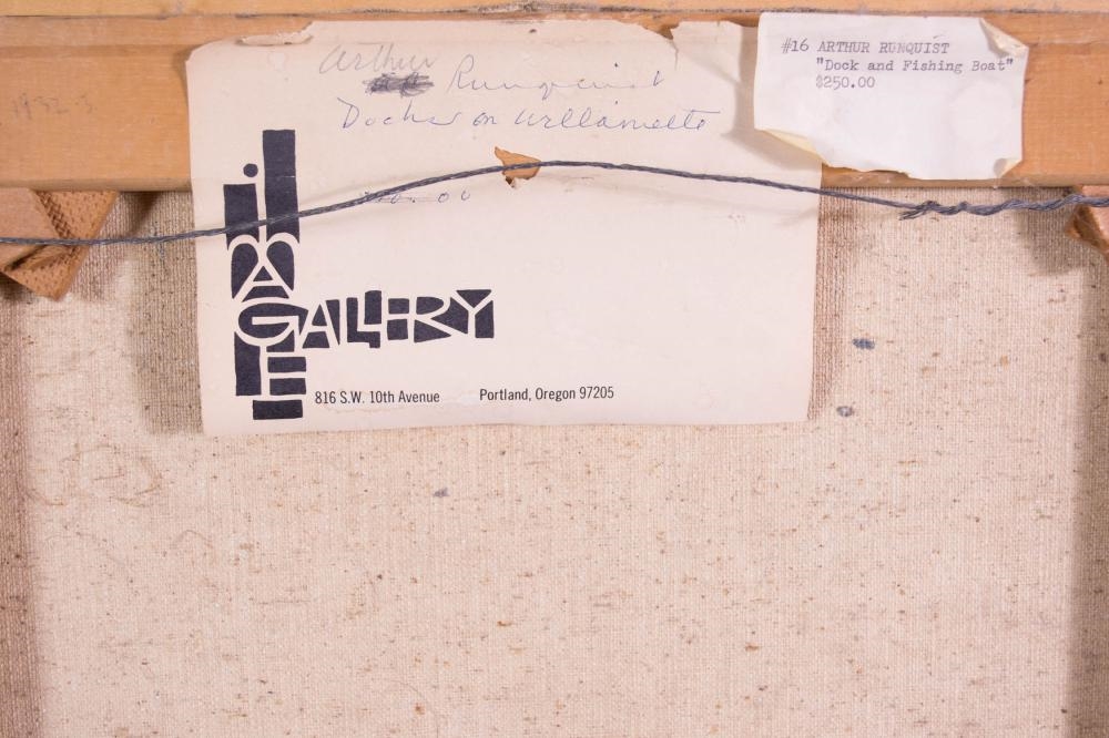 Arthur Runquist | ARTHUR RUNQUIST OIL ON CANVAS | MutualArt