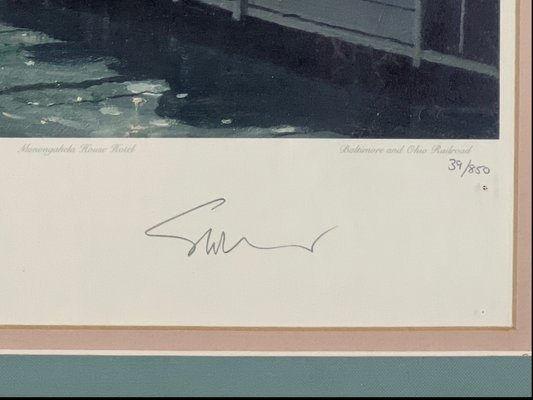 John Stobart | John Stobart Signed Print. Pittsburgh | MutualArt