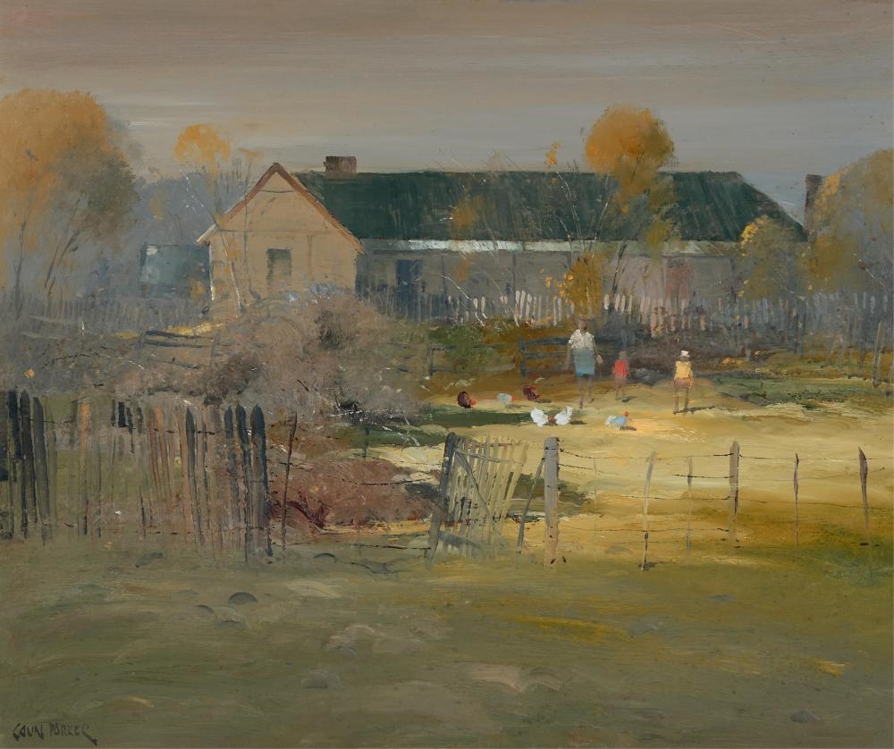 Colin Parker | Winter's Morning at Hill End (1981) | MutualArt
