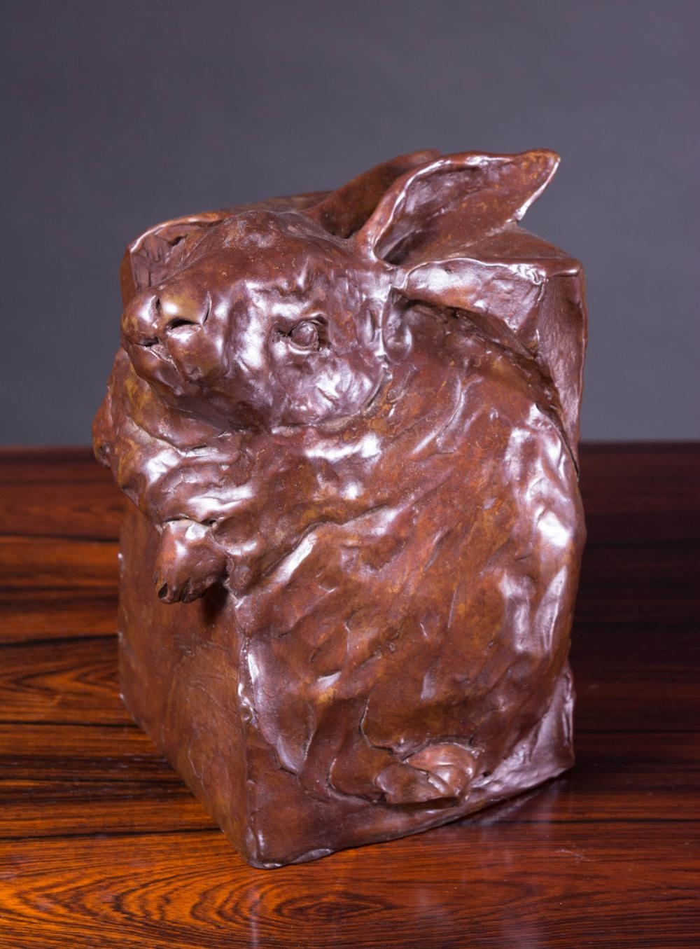 Georgia Gerber | GEORGIA GERBER BRONZE SCULPTURE (1986) | MutualArt