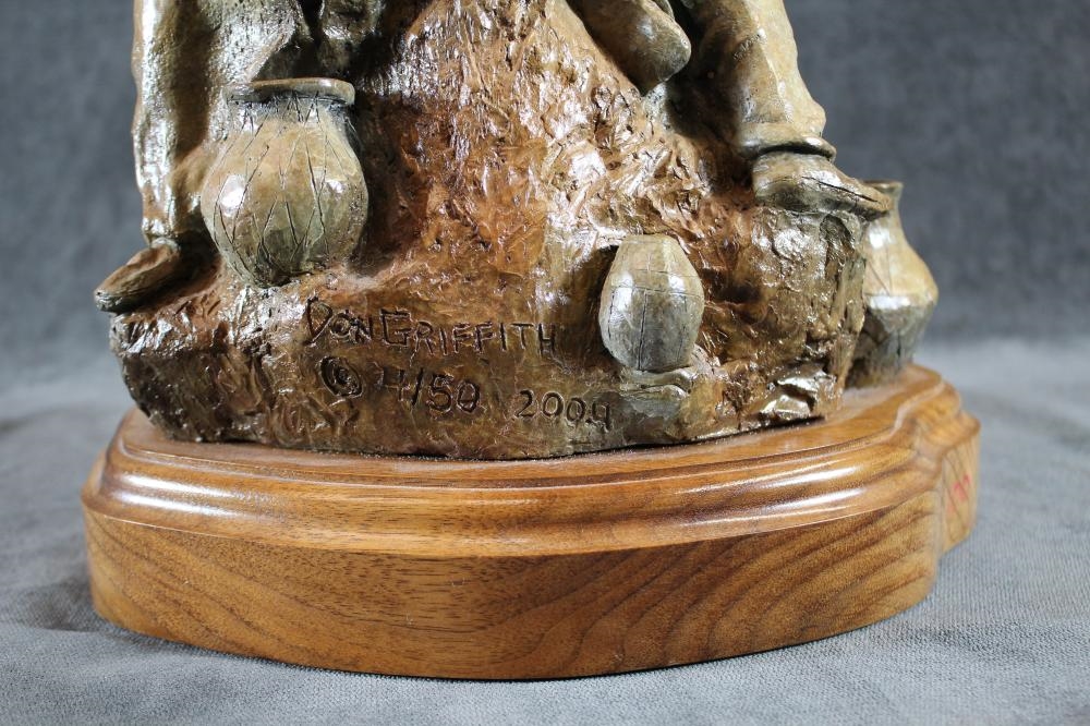 Don Griffiths | DON GRIFFITH BRONZE SCULPTURE (2004) | MutualArt