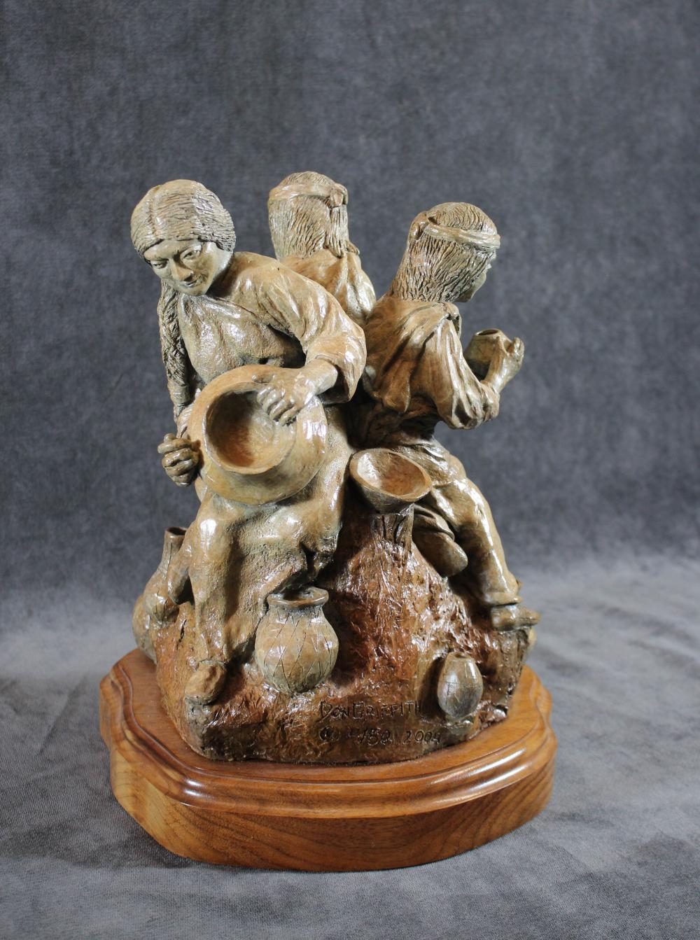 Don Griffiths | DON GRIFFITH BRONZE SCULPTURE (2004) | MutualArt