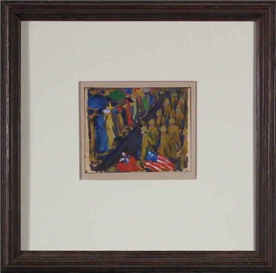 Arthur Runquist | Victory Parade, (Circa 1945) | MutualArt