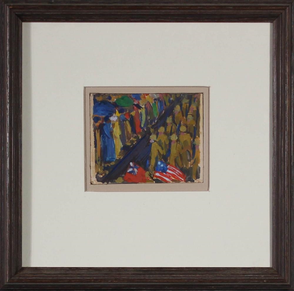 Arthur Runquist | Victory Parade, (Circa 1945) | MutualArt