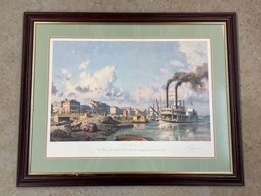 John Stobart | John Stobart Signed Print. Louisville | MutualArt