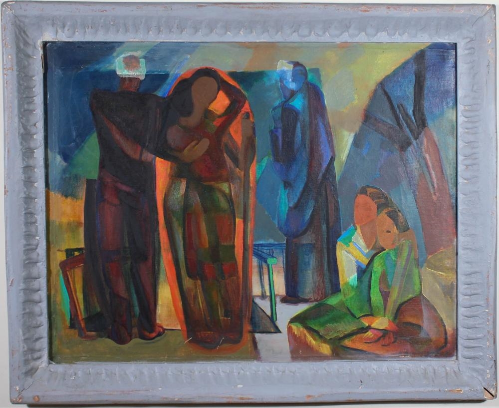 Pleasant Ray McIntosh | P.R. McINTOSH TWO ACRYLICS ON CANVAS (1945 ...