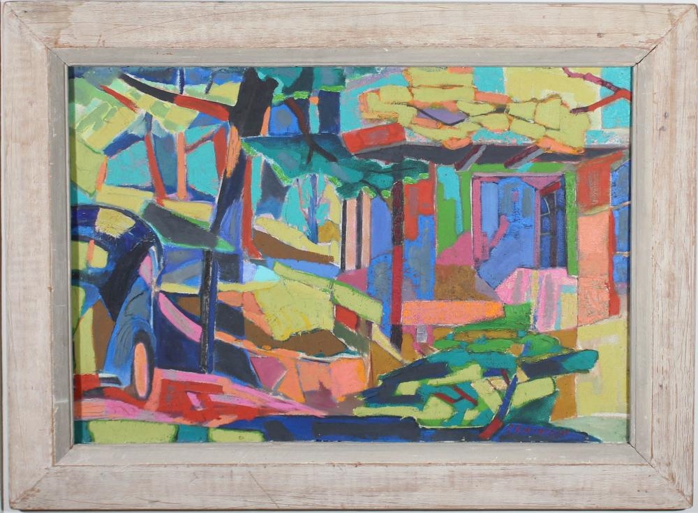 Pleasant Ray McIntosh | P.R. McINTOSH TWO ACRYLICS ON CANVAS (1945 ...