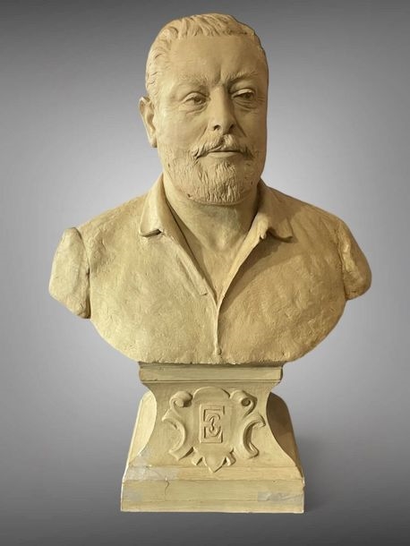 Alfonso Balzico | Bust of Gustave Eiffel (1889) | MutualArt
