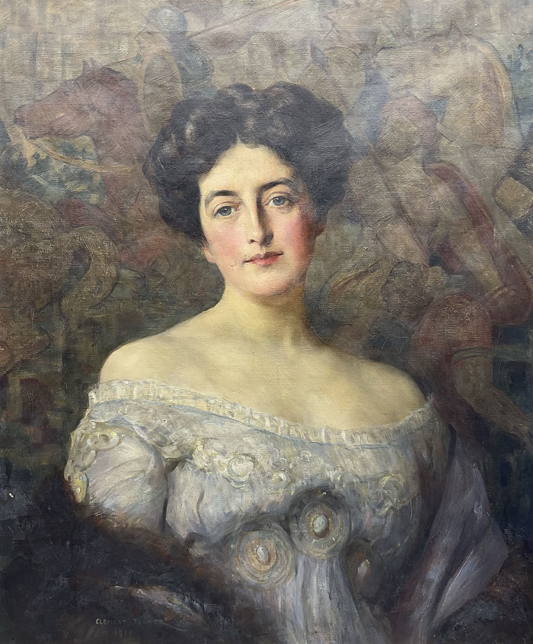 Clement Flower | Miss Diane Jackson (1910) | MutualArt