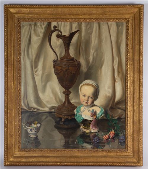 Raymond Perry Neilson | The Little Lady and the Urn (1940) | MutualArt