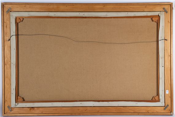 Betty Wells | signed lower left; Cubist style design of city; normal ...