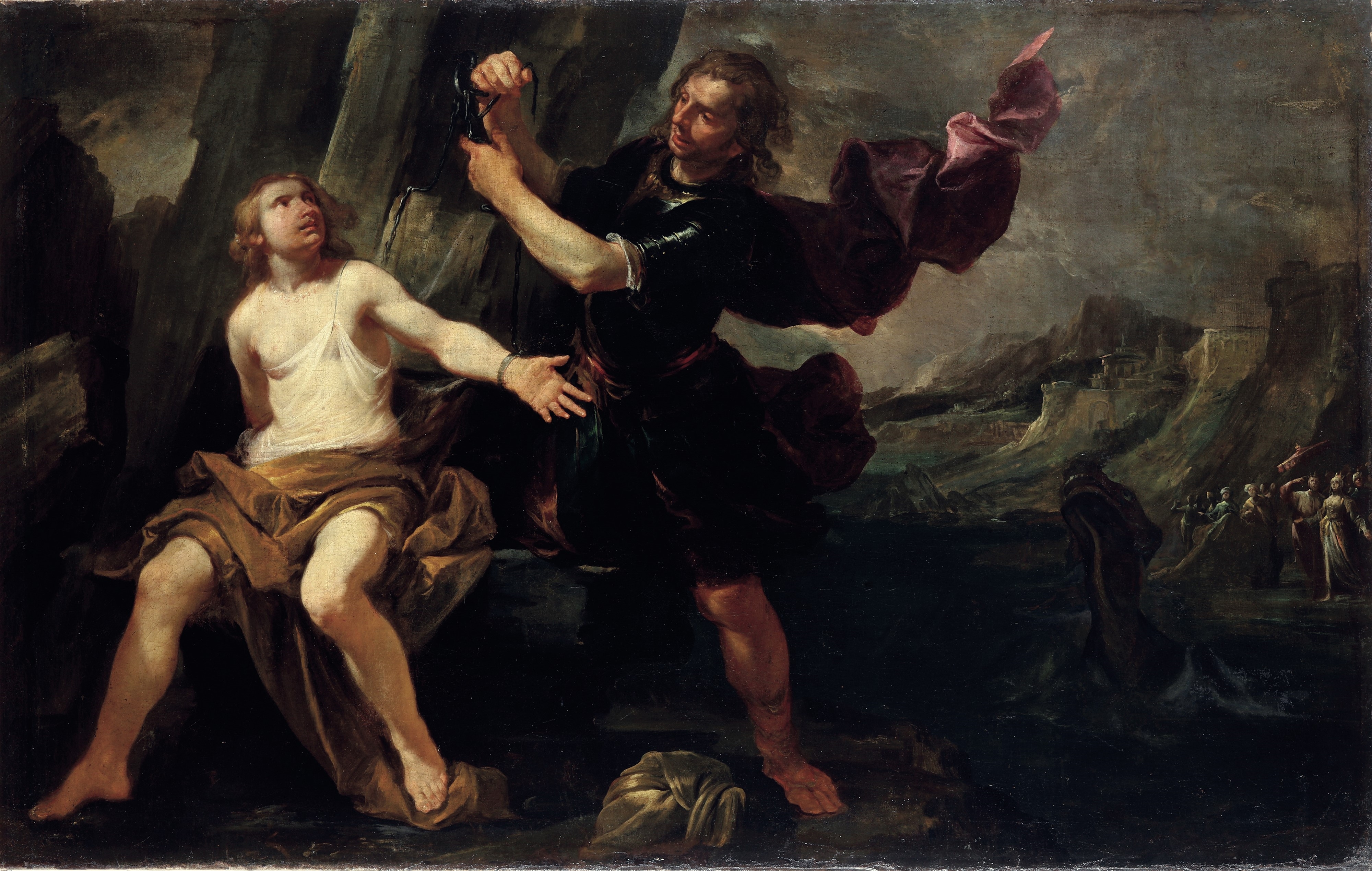 Gioacchino Assereto | Andromeda liberata da Perseo | MutualArt