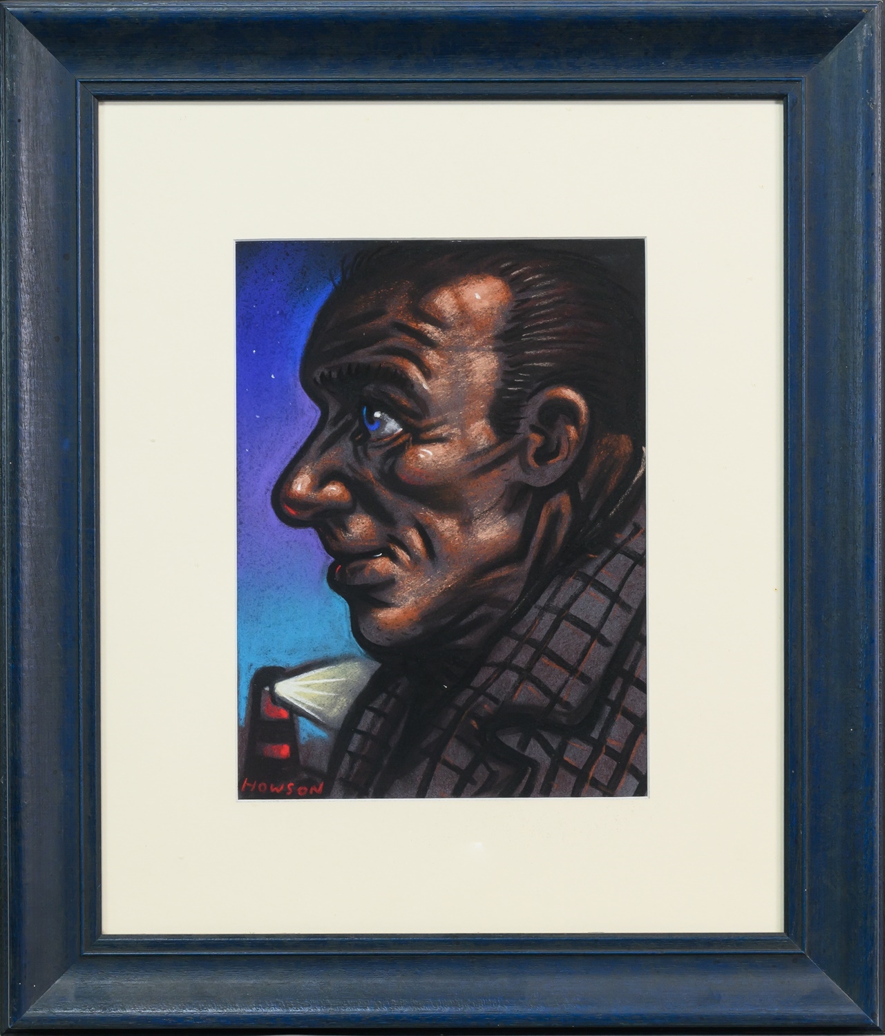 Peter Howson Obe | PORTRAIT WITH LIGHTHOUSE | MutualArt