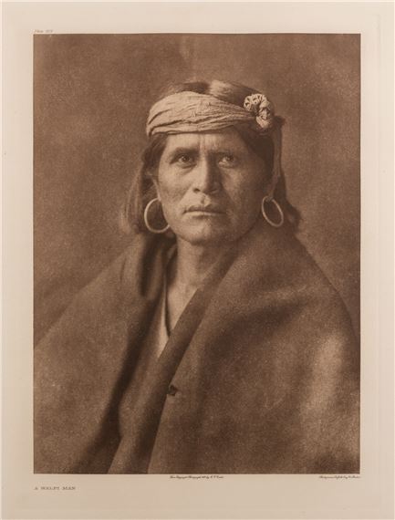 Edward S. Curtis | A Walpi Man (Circa 1921) | MutualArt
