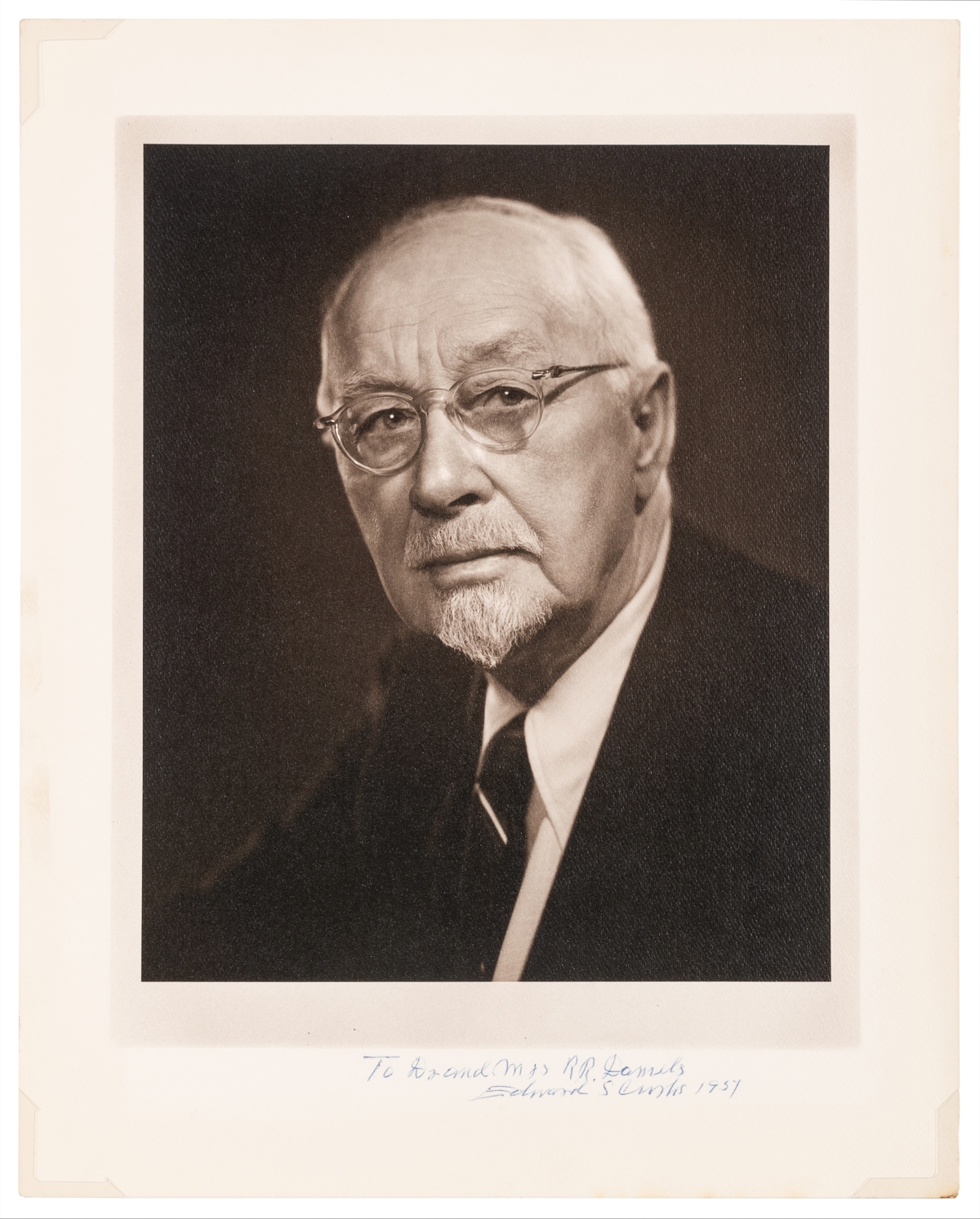 Edward S. Curtis | A Later Self Portrait (1951) | MutualArt