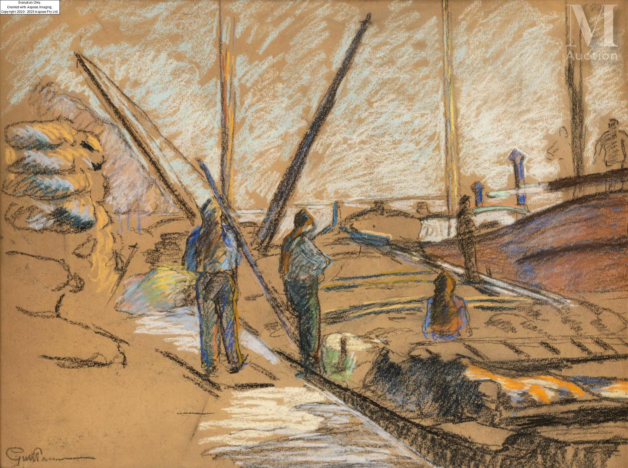 Armand Guillaumin | Moulins en Hollande (1904) | MutualArt