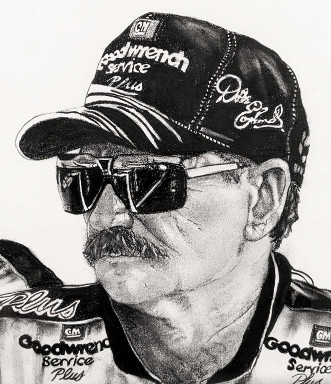 Robert Stephen Simon | Dale Earnhardt Sketch By Robert Stephan Simon ...