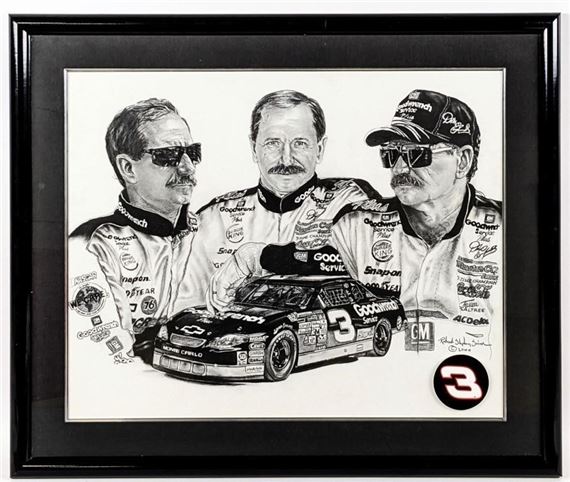 Robert Stephen Simon | Dale Earnhardt Sketch By Robert Stephan Simon ...