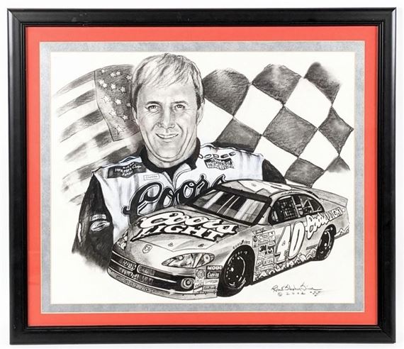 Robert Stephen Simon | Sterling Marlin Sketch By Robert Stephan Simon ...