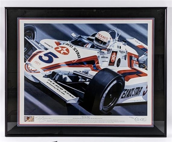 Colin Carter | Colin Carter The Gas Man Signed Sneva Print (1983 ...