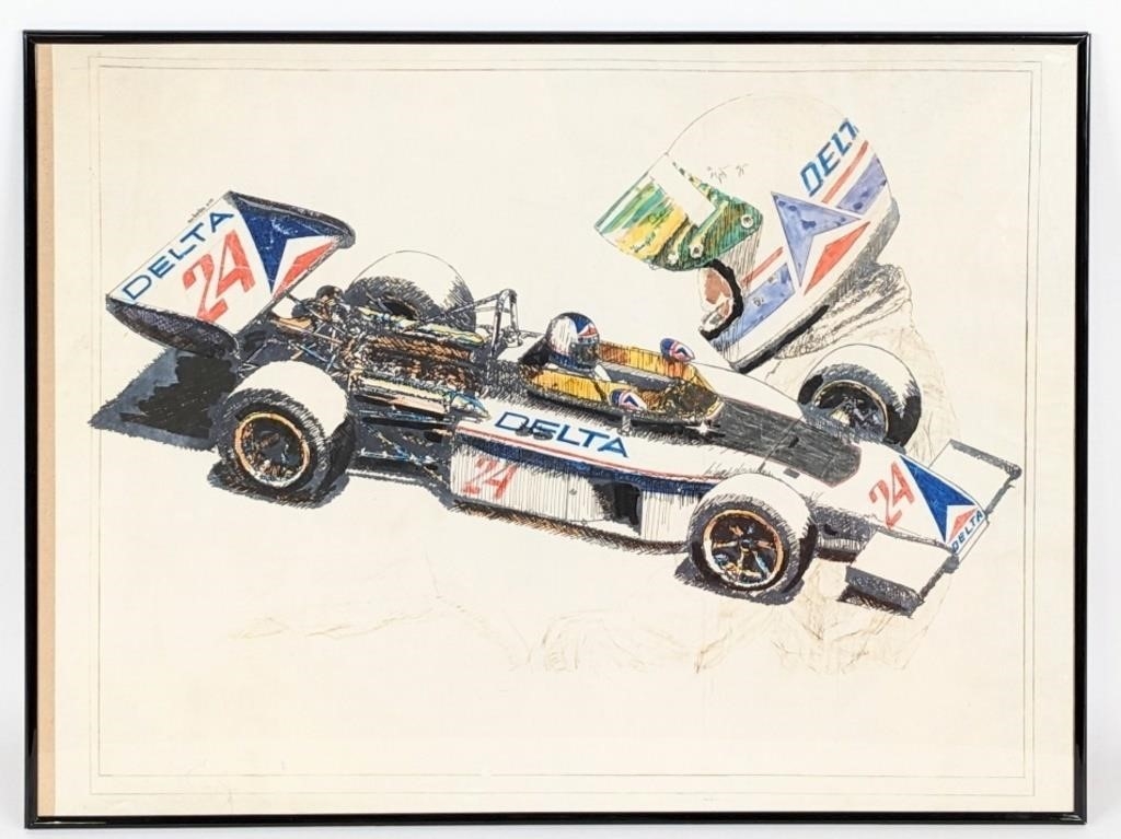 Ron Burton | Indy Car Racing Original Art By Ron Burton | MutualArt