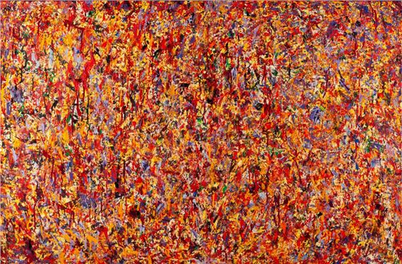 Michael Rubin | Red Variation XVII-A | MutualArt