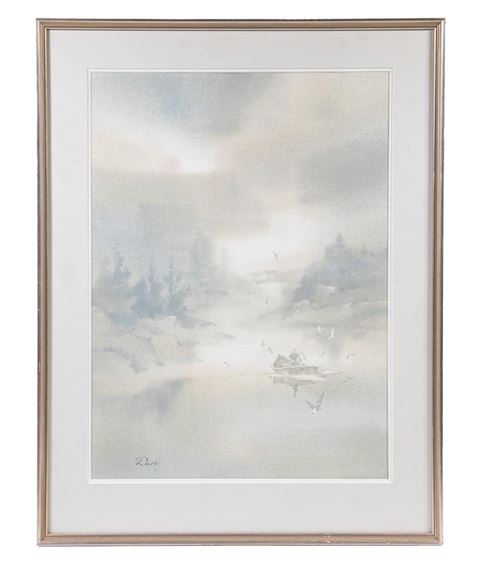 Peter Rolfe | River Lobsterman | MutualArt