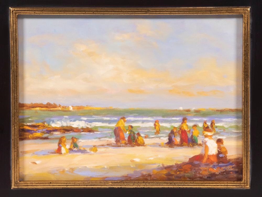Vern Broe | A Day at the Beach | MutualArt