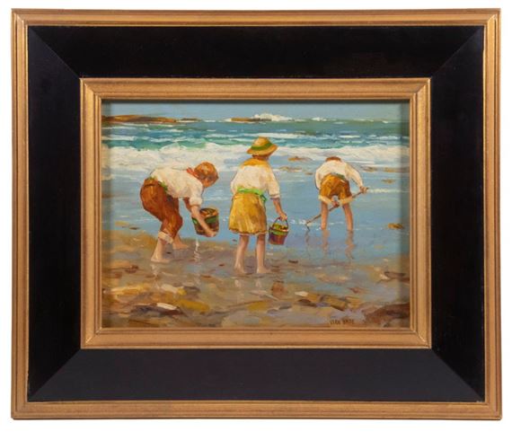 Vern Broe | Young Clammers | MutualArt