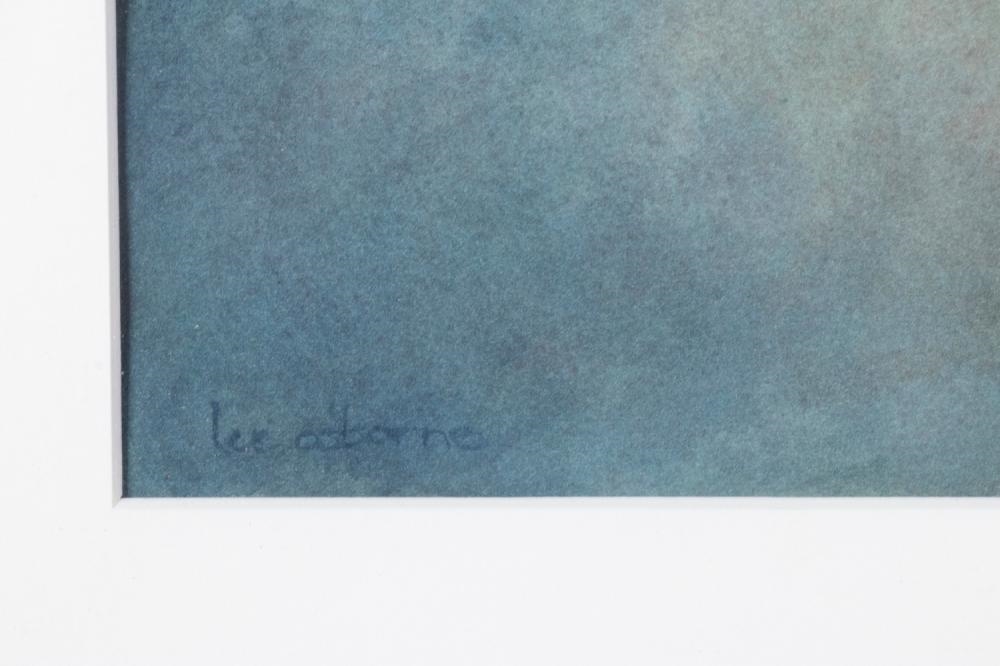 Lee Osborne | depicting a rolling landscape with a river flowing from ...