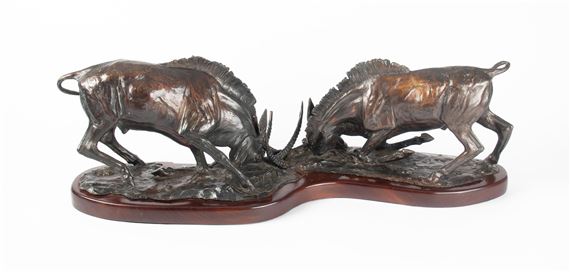 Arend Eloff | SWARTWITPENS GEVEG | MutualArt