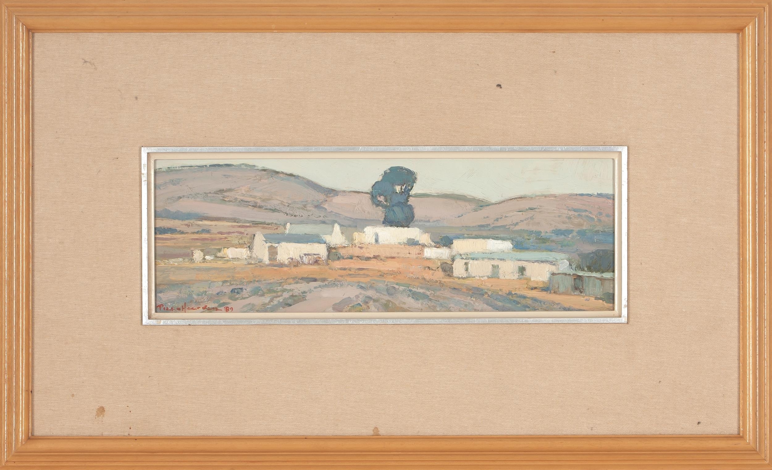Piet Van Heerden | VACANT HOUSES IN A LANDSCAPE (89) | MutualArt