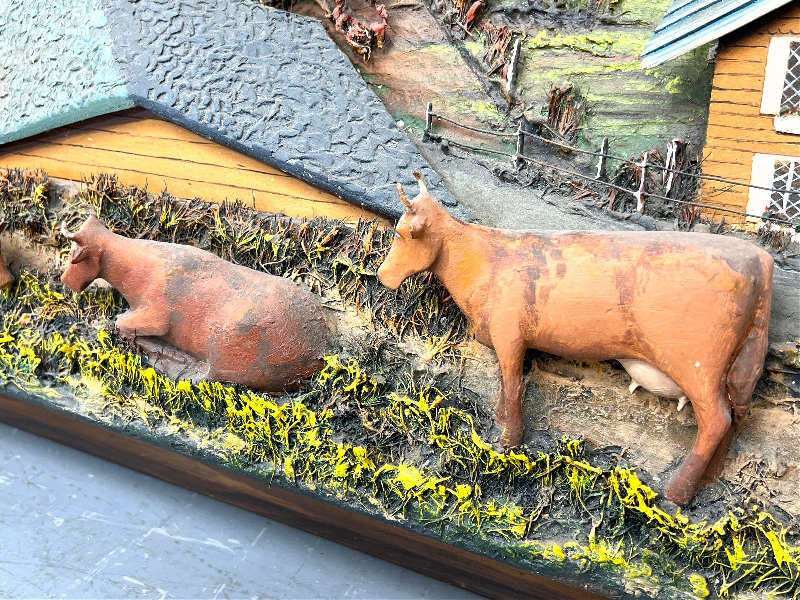 Aaron Zook | Large Aaron Zook ( 1921-2003 Pennsylvania American ) three ...