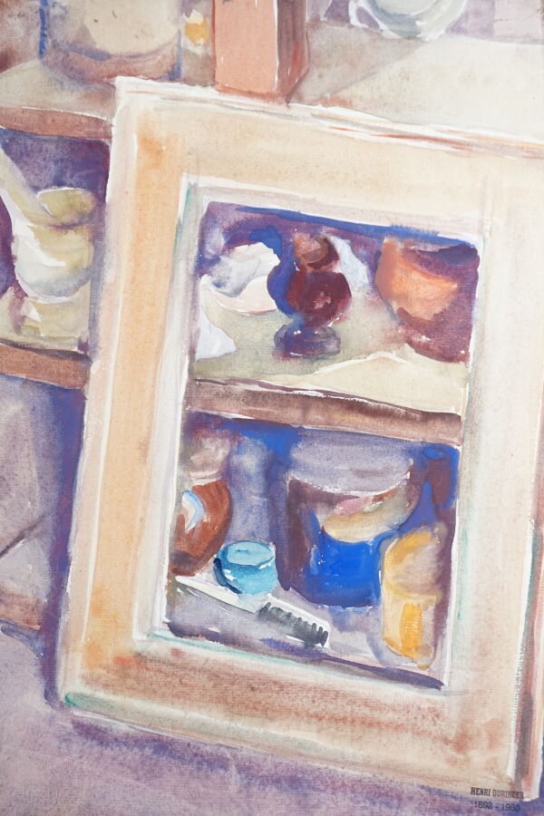 Henri Duringer | Ensemble de quatorze dessins et aquarelles sur papier ...