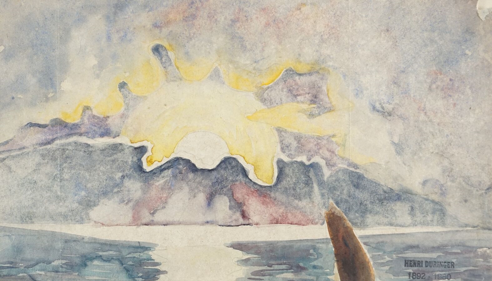 Henri Duringer | Ensemble de quatorze dessins et aquarelles sur papier ...