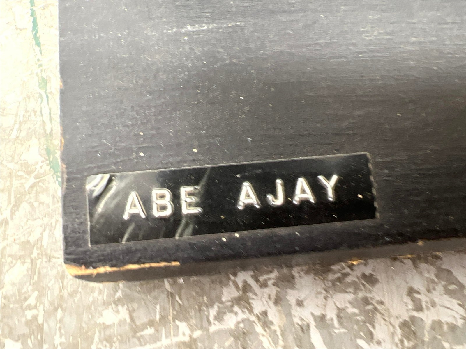 Abe Ajay | ABE AJAY 67 Kinetic floor sculpture. Polyester Resin and ...