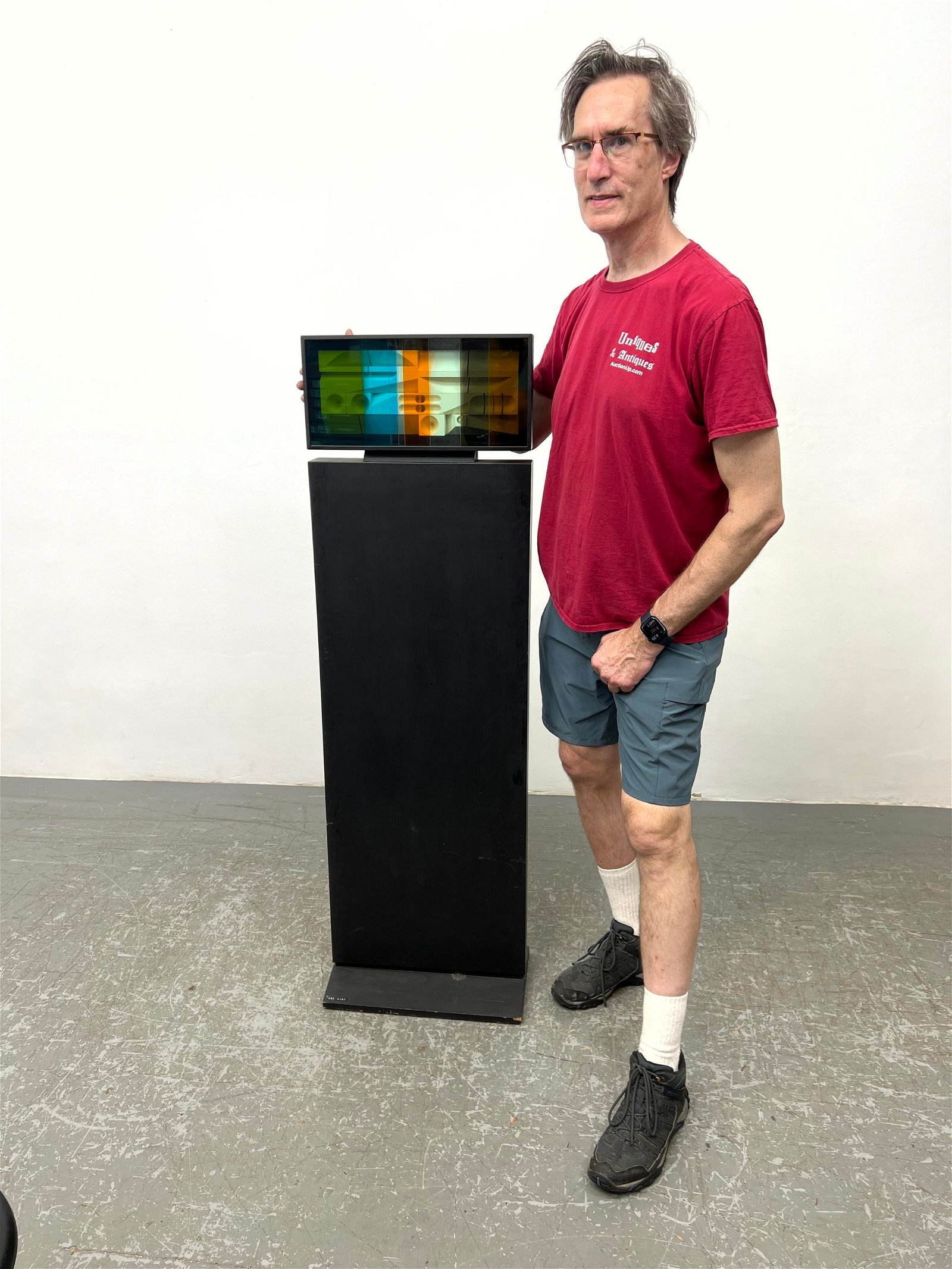 Abe Ajay | ABE AJAY 67 Kinetic floor sculpture. Polyester Resin and ...