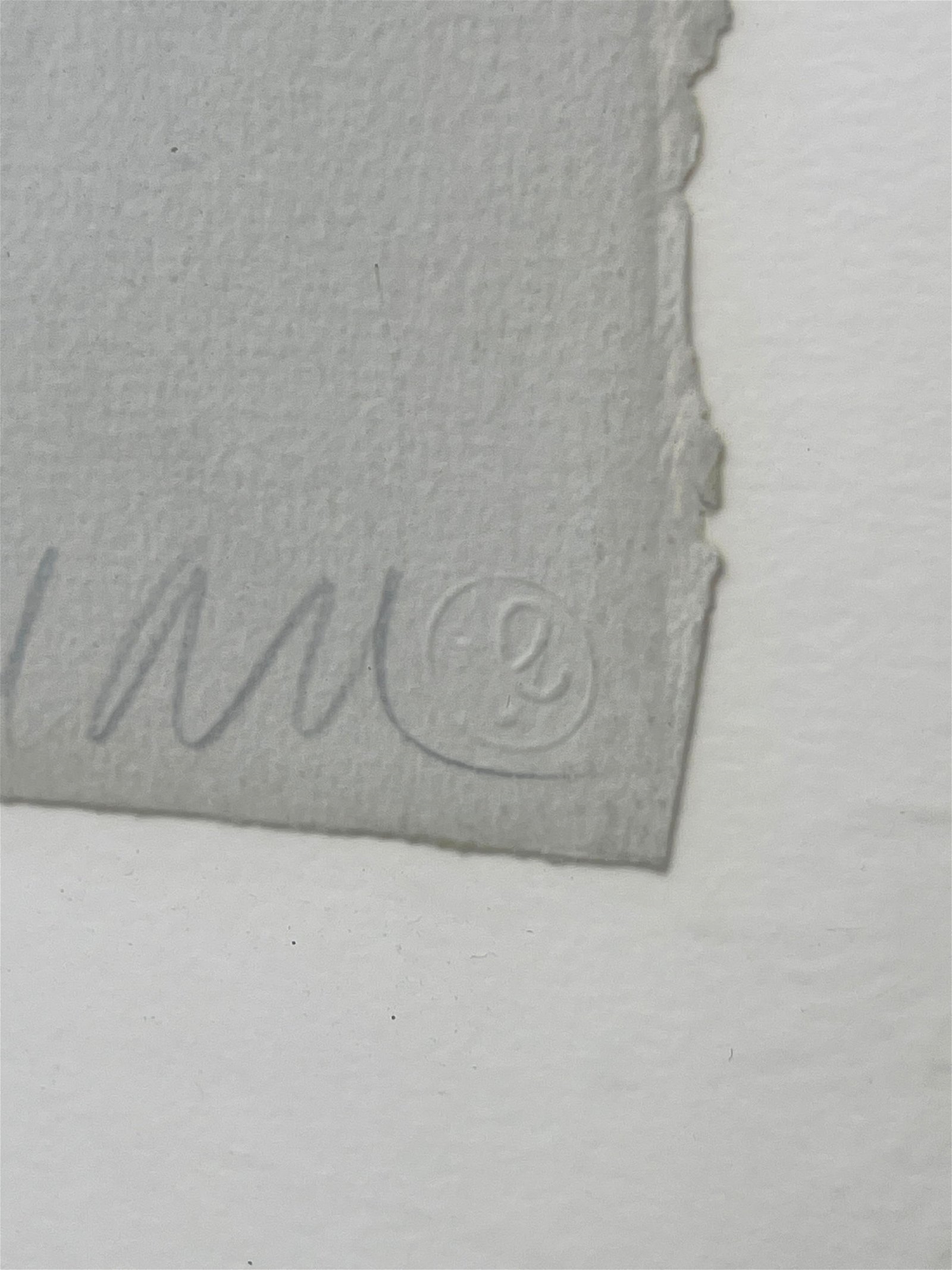 Bob Boreman | Bob Boreman Pencil Signed Modernist Abstract Painting on ...