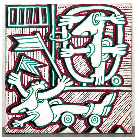 Igor Zhurkov | IGOR ZHURKOV 1988 oil Painting on canvas. Figural ...