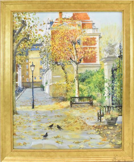 Lesley Fotherby | Falling Leaves | MutualArt