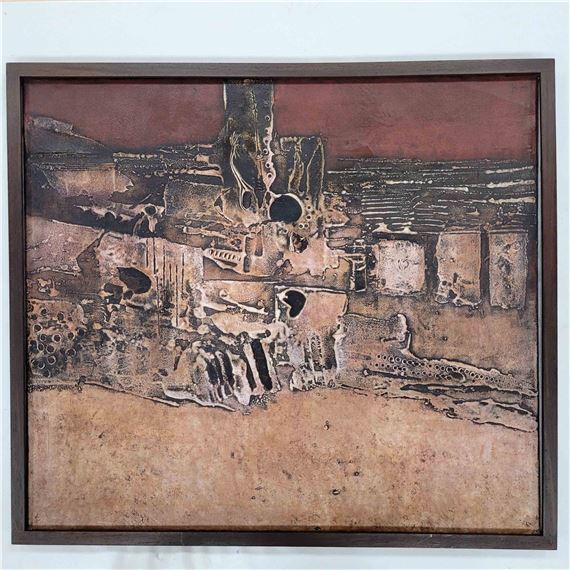 Børge Herman Hansen | Katalanische Landschaft (1973) | MutualArt