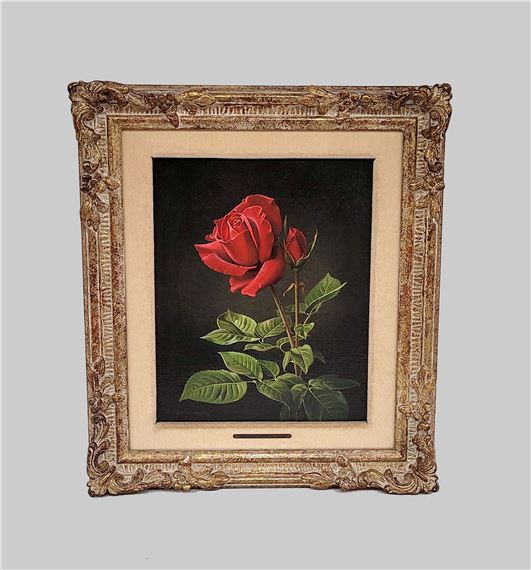 Wolfgang Grunberg | Rote Rose | MutualArt