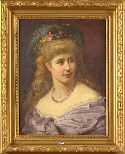 Anton Ebert | An Odalisque with a Water Pipe (1869) | MutualArt