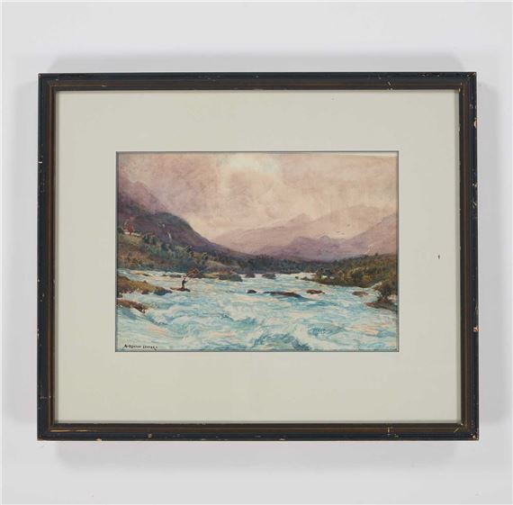 Alfred Heaton Cooper | ALFRED HEATON COOPER (1863-1929) FISHING ON THE ...