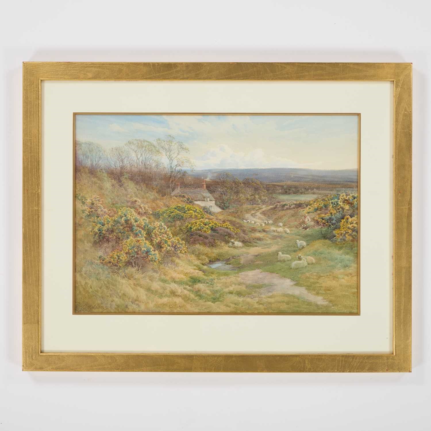 Charles James Adams | CHARLES JAMES ADAMS (1859-1931) A SHEPHERD AND ...