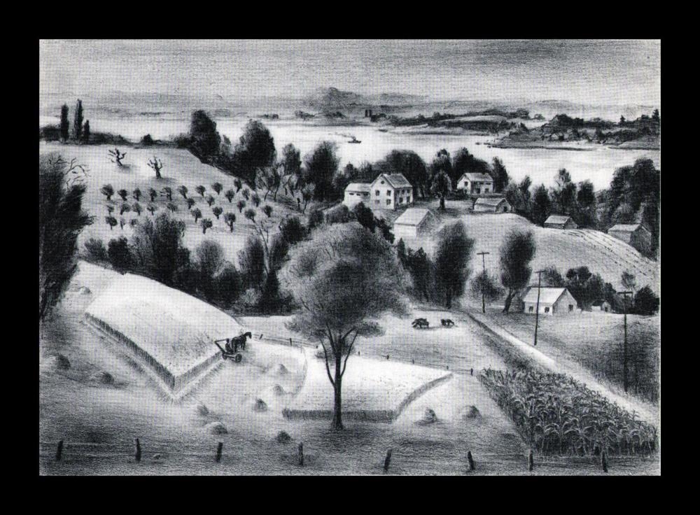 Arnold Blanch | Arnold Blanch, Along the Hudson, 1939 (1939) | MutualArt